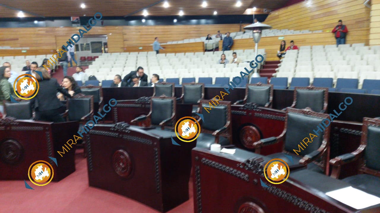 Se queda sin quórum Congreso de Hidalgo - Mira Hidalgo Se queda sin quórum Congreso de Hidalgo - Mira Hidalgo
