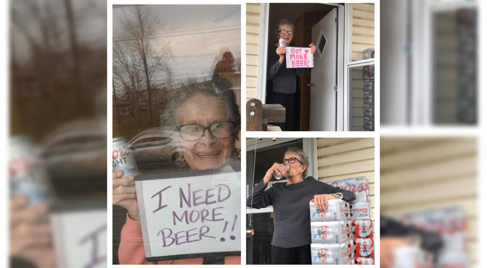 Cervecera le lleva chelas a mujer que escribió "I need more beer!" en ...