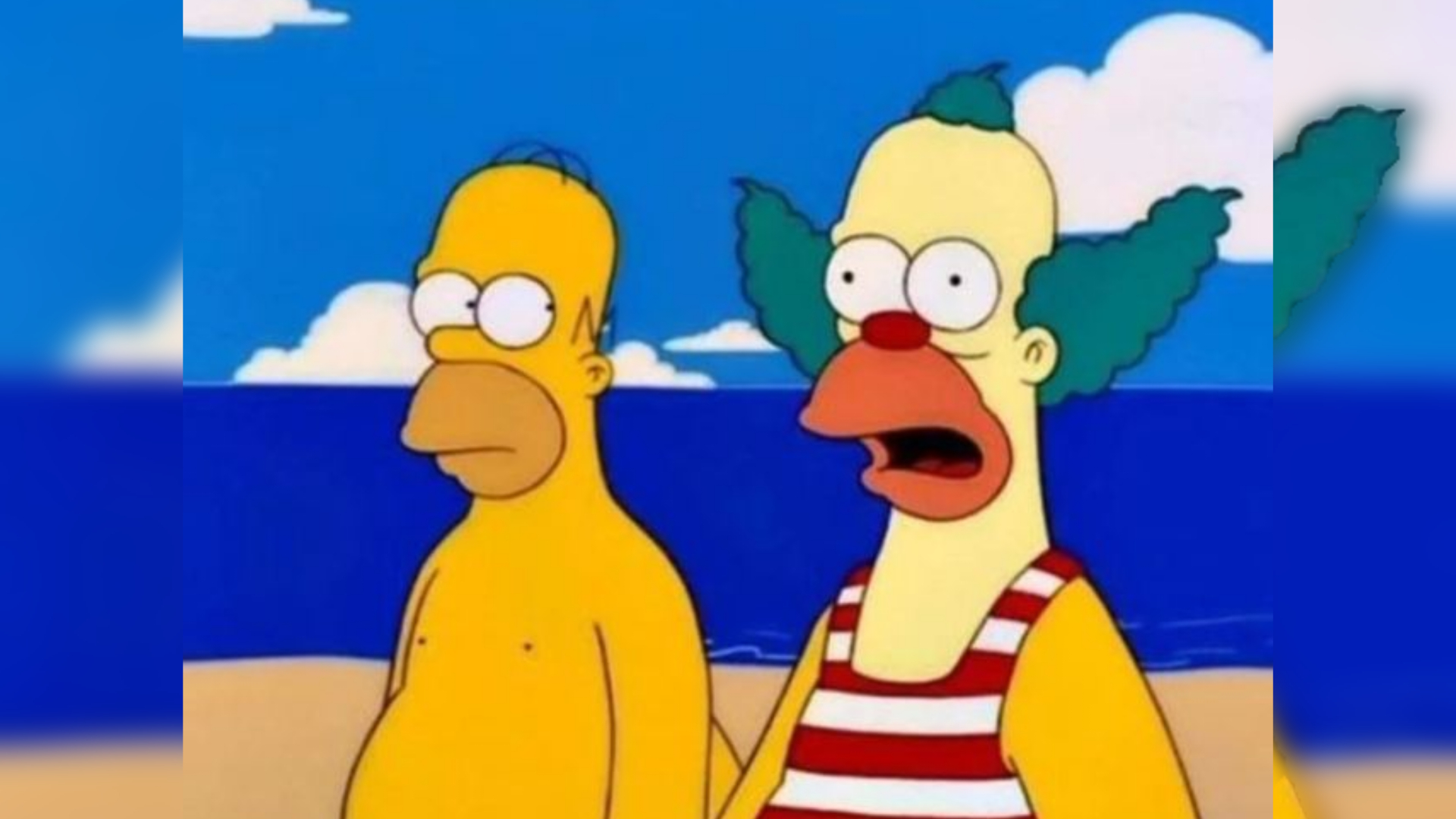 Revelan la razón del parecido entre Homero Simpson y Krusty El Payaso - Mira Hidalgo