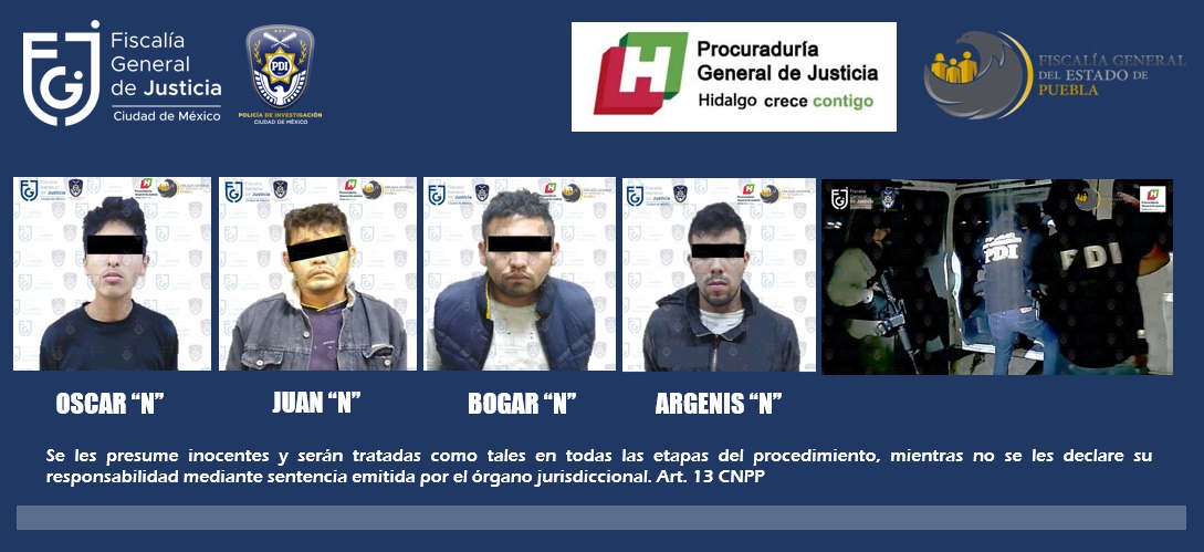 Detienen A Banda De Secuestradores Y Liberan A Víctima En Hidalgo
