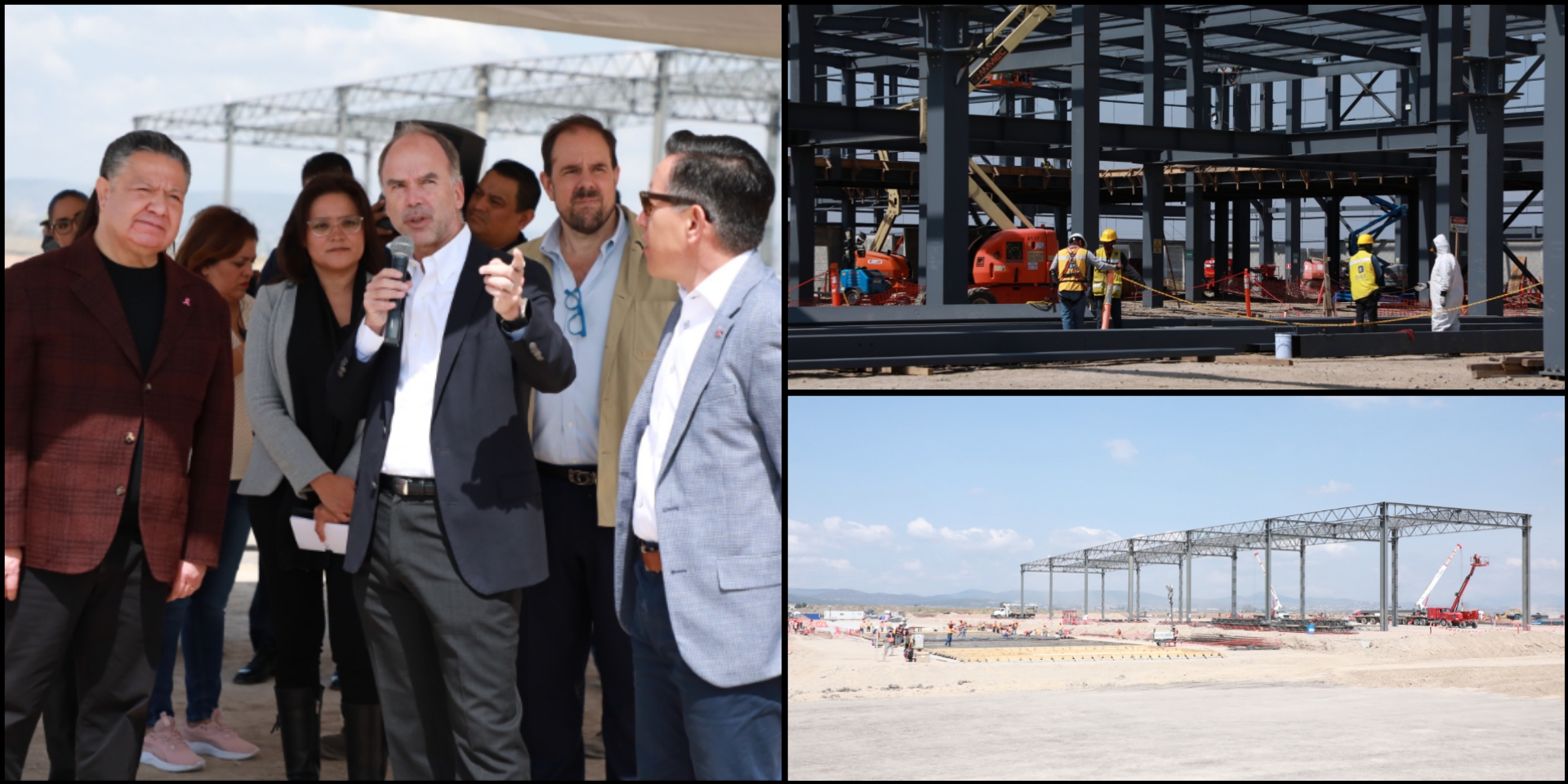 Menchaca Salazar supervisa avances del Parque Industrial Platah - Mira ...