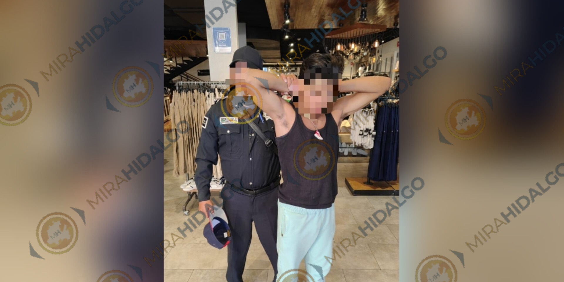 Detienen a sujeto por robar en tienda del Centro de Pachuca, pero quedará libre por falta de ...